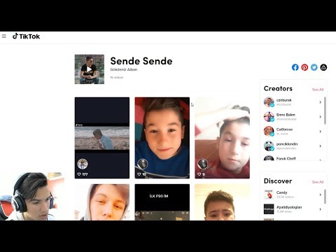 GÖKDENİZ ALBAN - SENDE SENDE TİK TOK VİDEOLARI TEPKİ