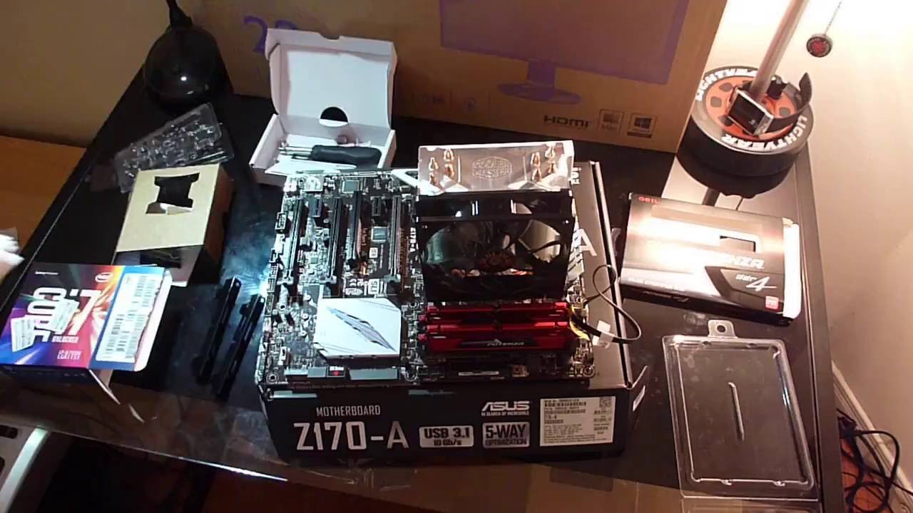 Building My First PC - YouTube