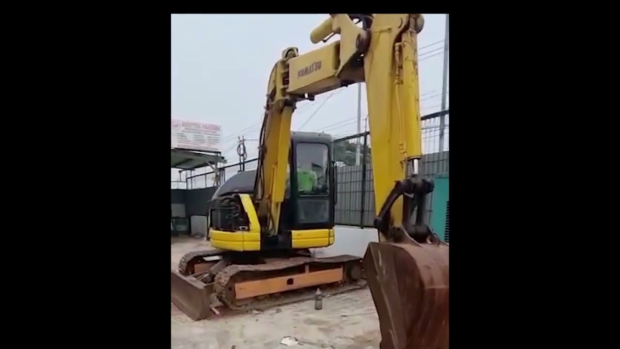 DIJUAL EXCAVATOR KOMATSU PC 75 | DIJUAL EXCAVATOR KOMATSU PC 75 - YouTube