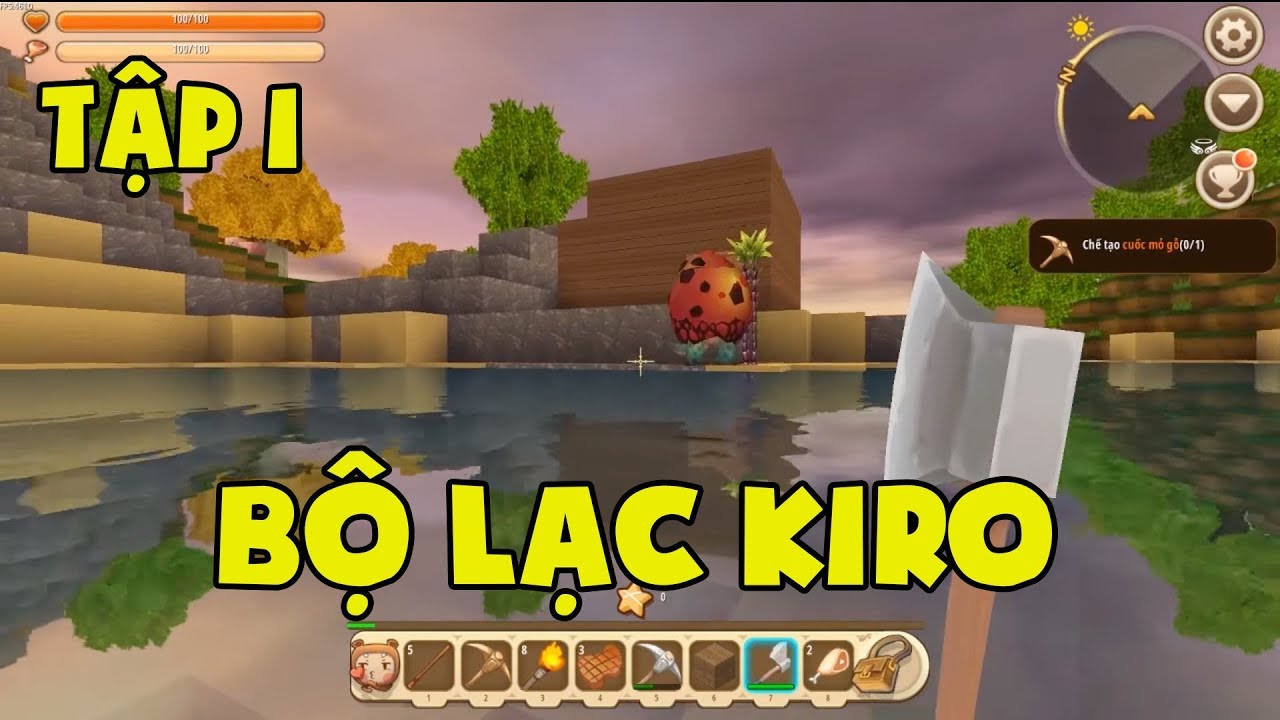 Mini world Sinh tồn #1 : Sự hình thành của bộ lạc Kiro - YouTube