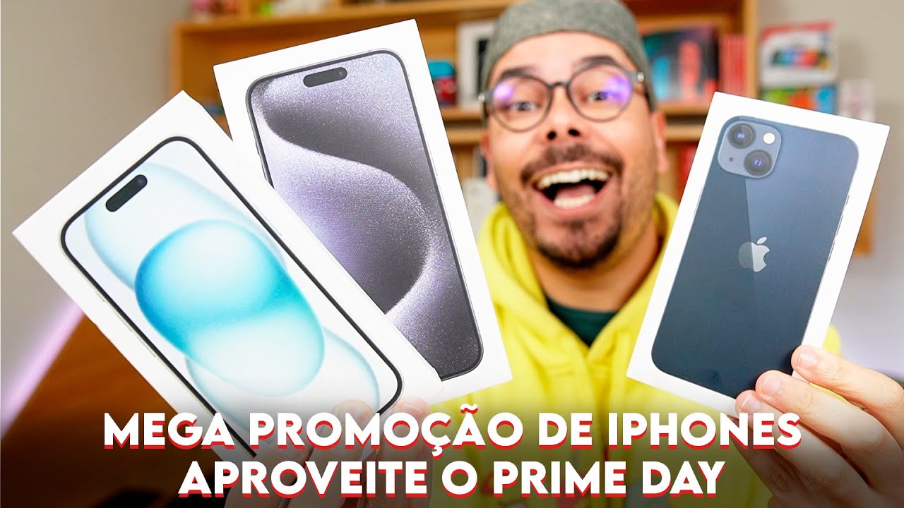 IPHONE 13 E IPHONE 15 EM MEGA PROMOÇÃO: APROVEITE O PRIME DAY DA AMAZON ...