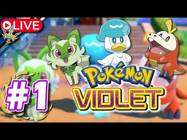 🔴 Pokémon Violet l เริ่มต้นเข้าเรียน โรงเรียนโปเกม่อนกันเลย ! #1