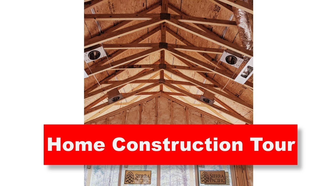 Electric / Plumbing / HVAC / rough in Construction walkthrough - YouTube