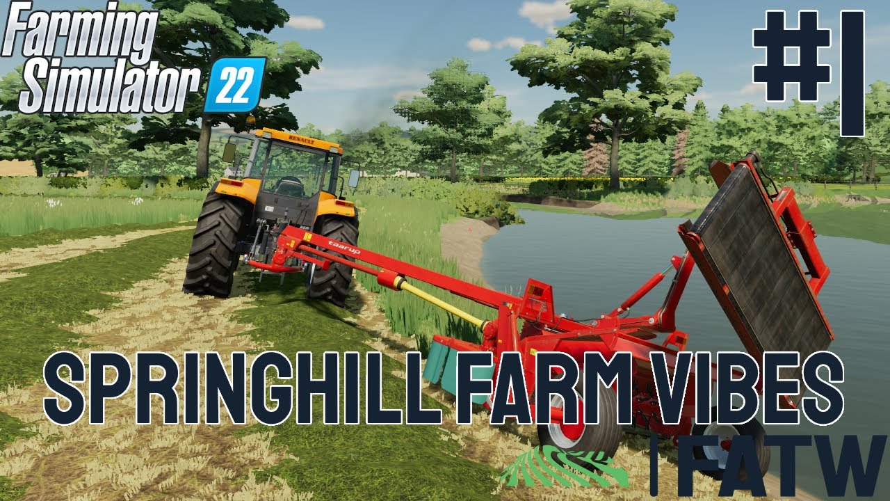 Lets Play Farming Simulator 22 - Ballyspring Farm: Springhill Farm ...