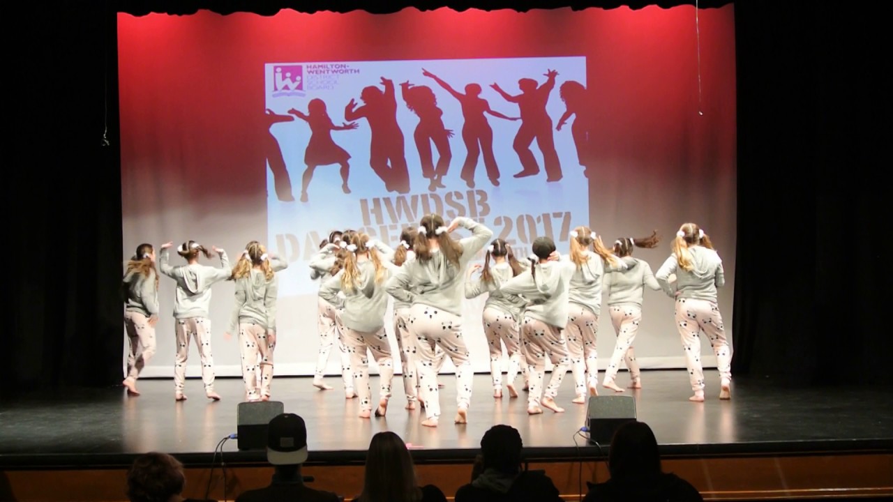 HWDSB Dancefest 2017 Gatestone School Girls Just Wanna Have Fun - YouTube