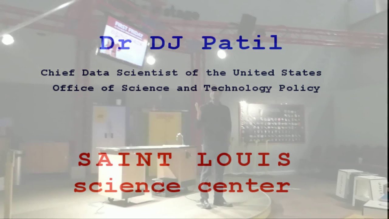 Dr. DJ Patil Speaking on open data sets and machine readability at the ...