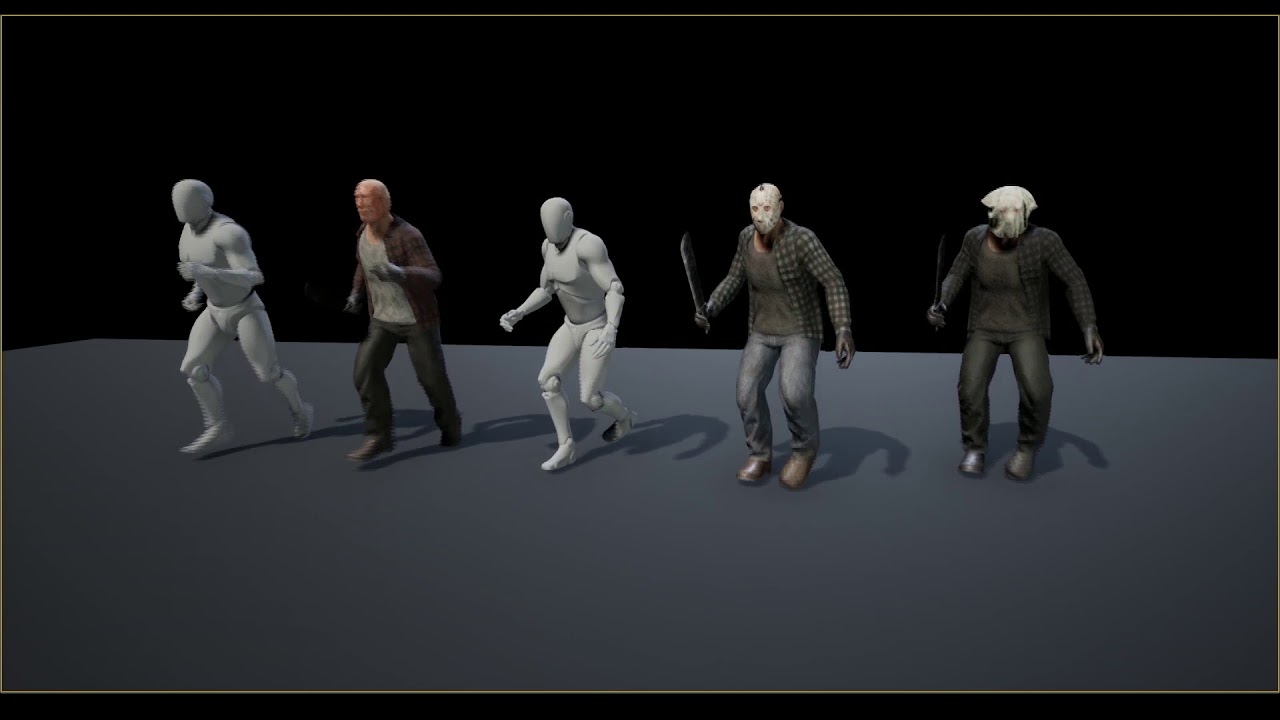 Mask Killer Ver1 Epic Skeleton Animation - YouTube