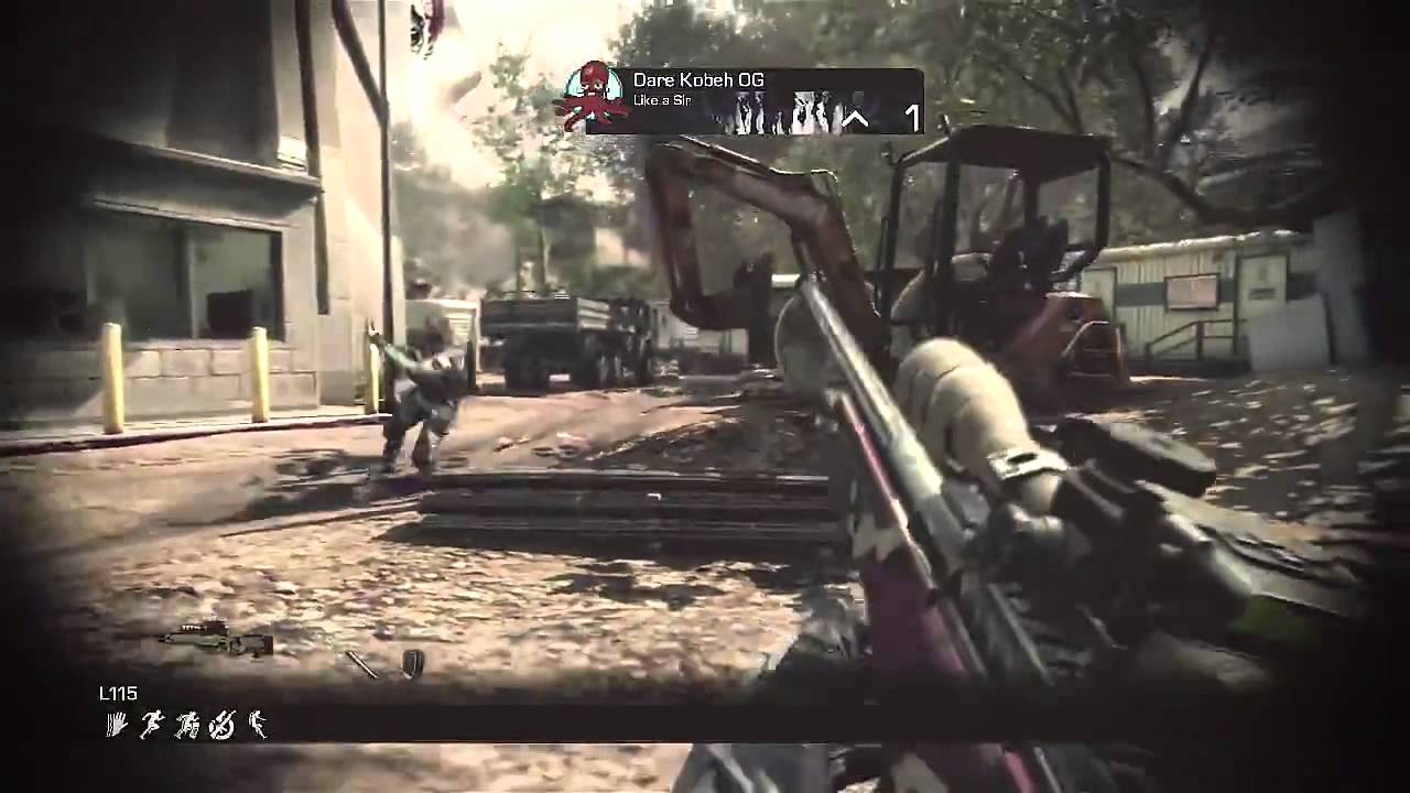 Call of Duty Ghosts Trickshotting Montage! Private Match Shots - YouTube
