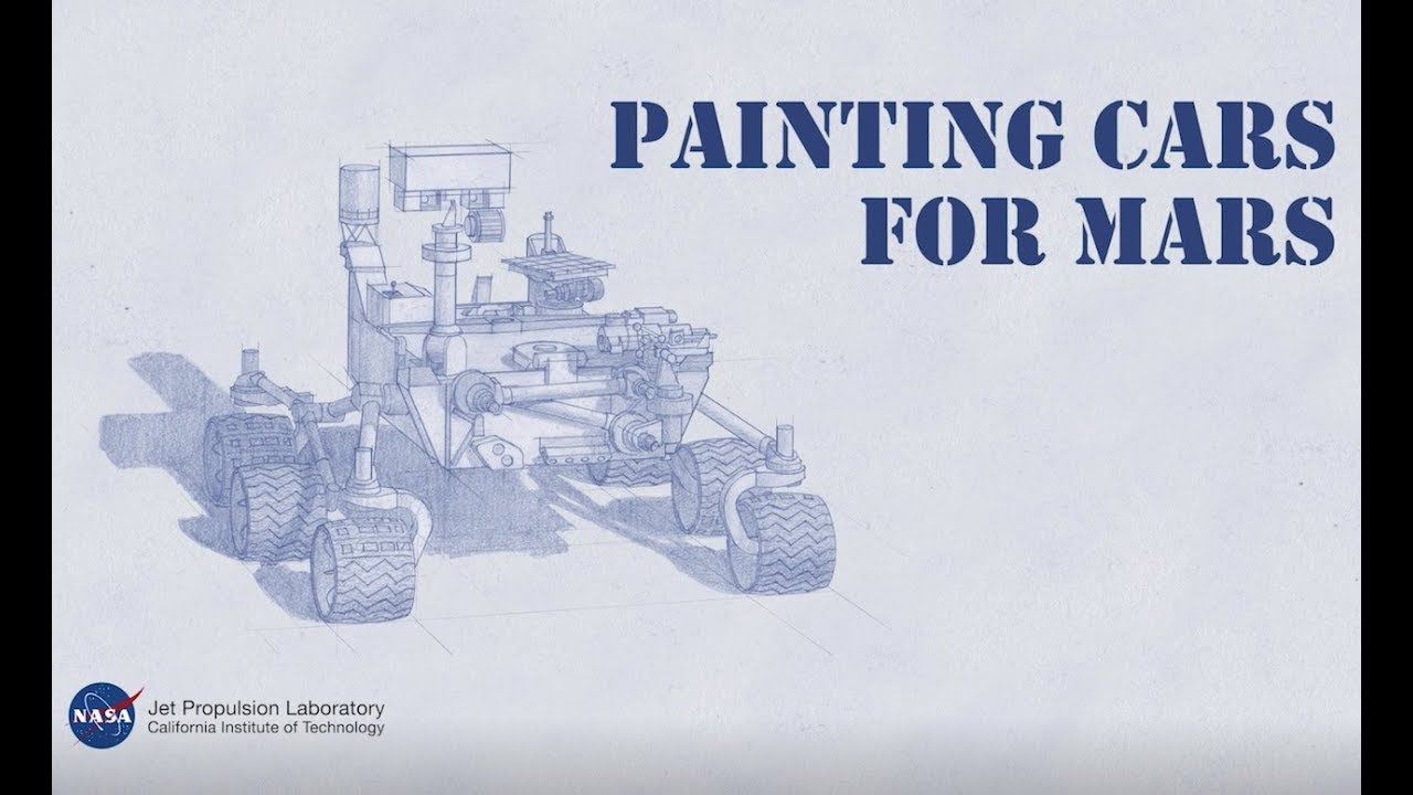 Painting Cars for Mars | NASA Mars Exploration Program - YouTube