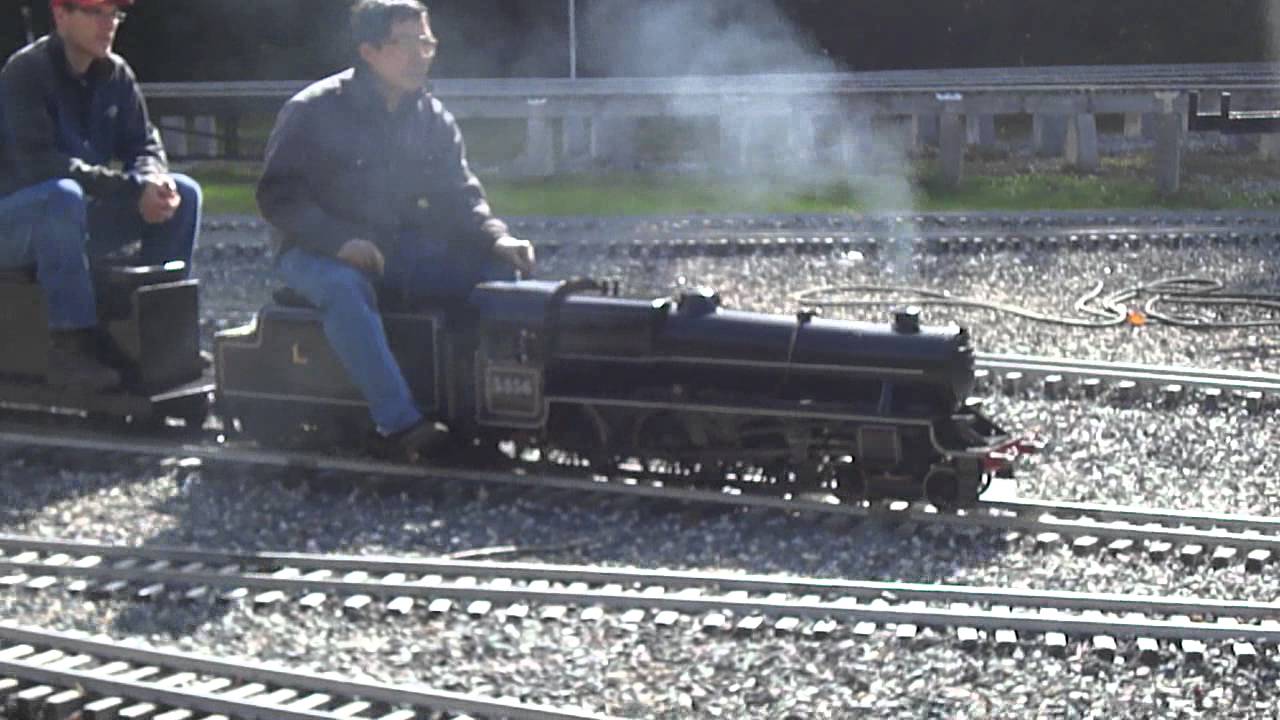 Washakum Live Steamers RIDEABLE MINI TRAINS!!!!!!!!! - YouTube