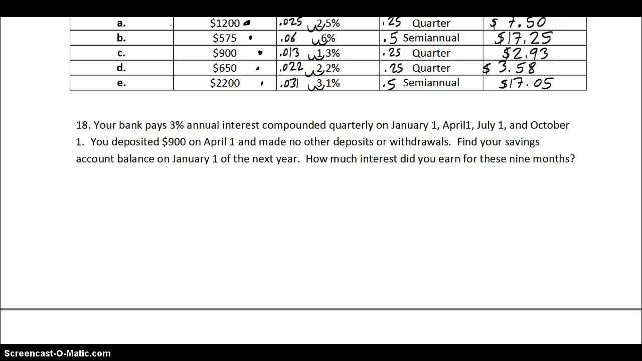 Business Math Ch 3 Review Part 3 - YouTube