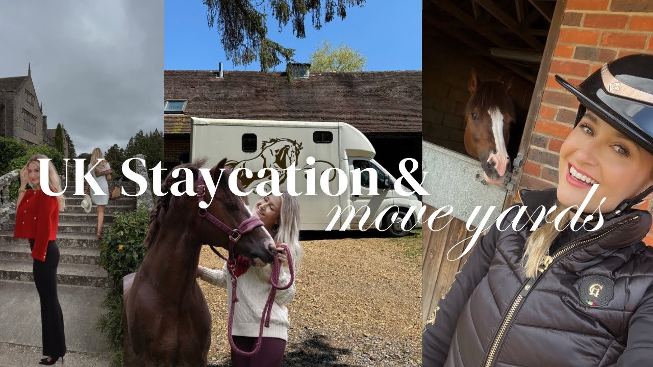 UK STAYCATION, MOVE HORSE YARDS AND SUMMER ESSENTIAL HAUL | Scarlet ...