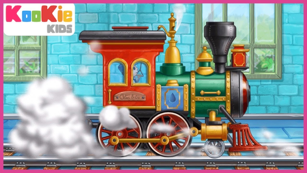 KooKie Kids Baby Plays with Toy Trains | Train Videos for Kids | Family ...
