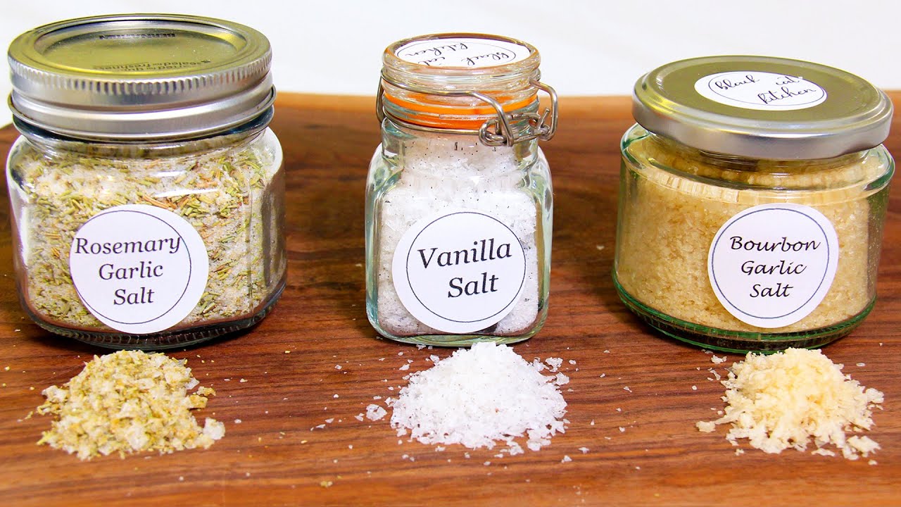 How to make FLAVORED SALT at home and elevate your cooking and baking ...