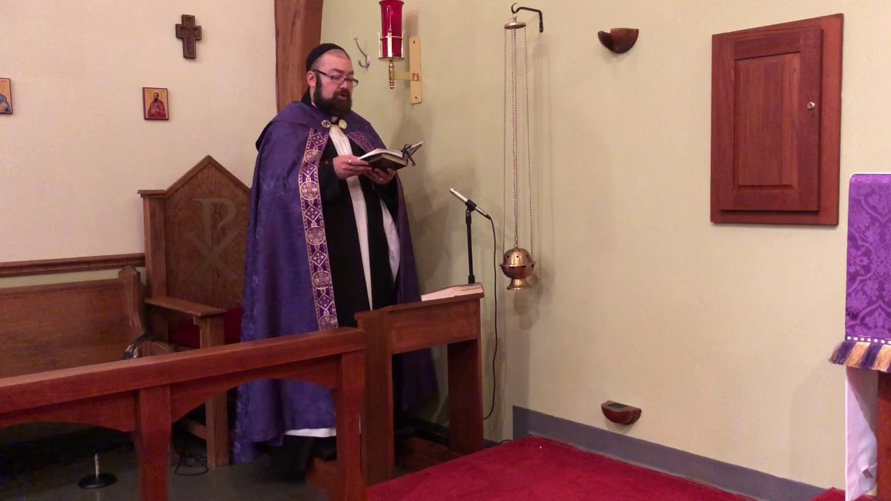 Chanted Morning Prayer (Matins) for the First Sunday in Advent - YouTube