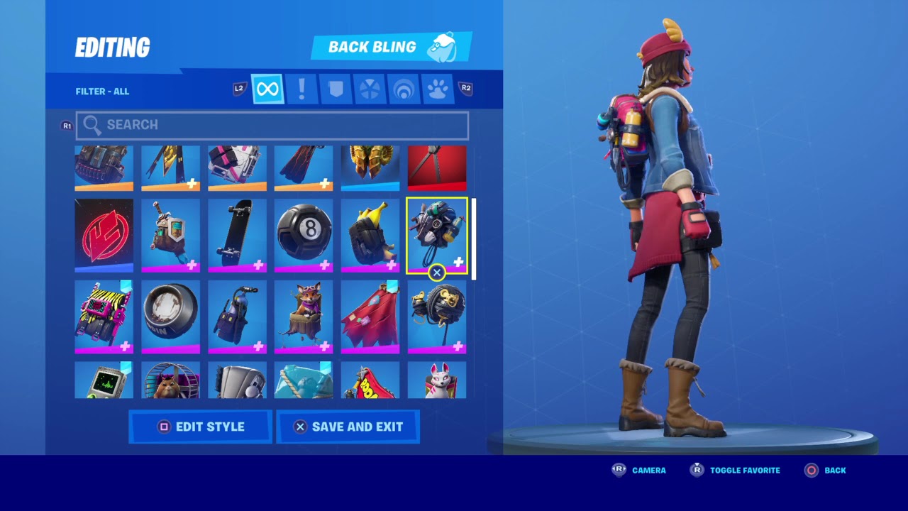 Fortnite load out - YouTube