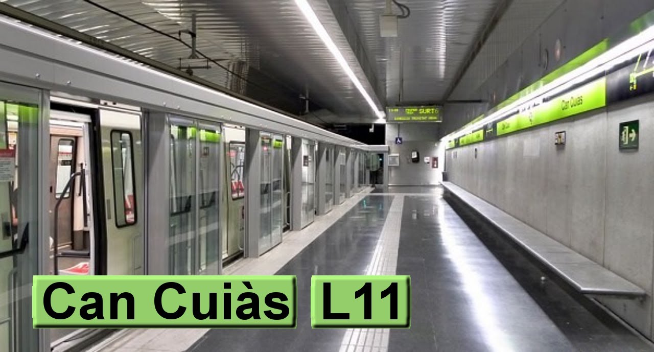 Metro de Barcelona: Can Cuiàs L11 (TMB 500) - YouTube