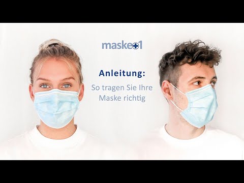 How To: So tragen Sie Ihre Maske richtig