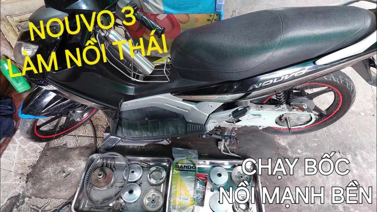 NOUVO 3 LÀM NỒI CHẠY MẠNH TIẾT KIỆM XĂNG ? BÁO GIÁ LÀM NỒI THÁI #NOUVO ...