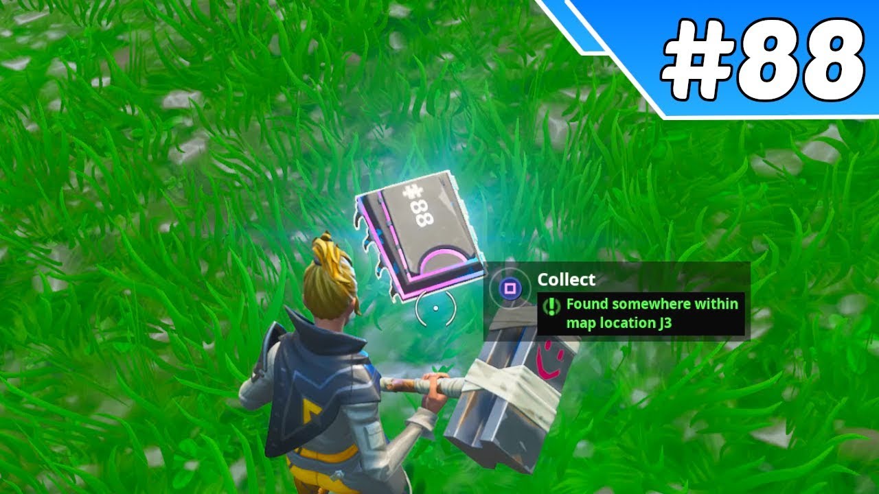 Fortbyte #88: Found Somewhere within Map Location J3 Location - YouTube