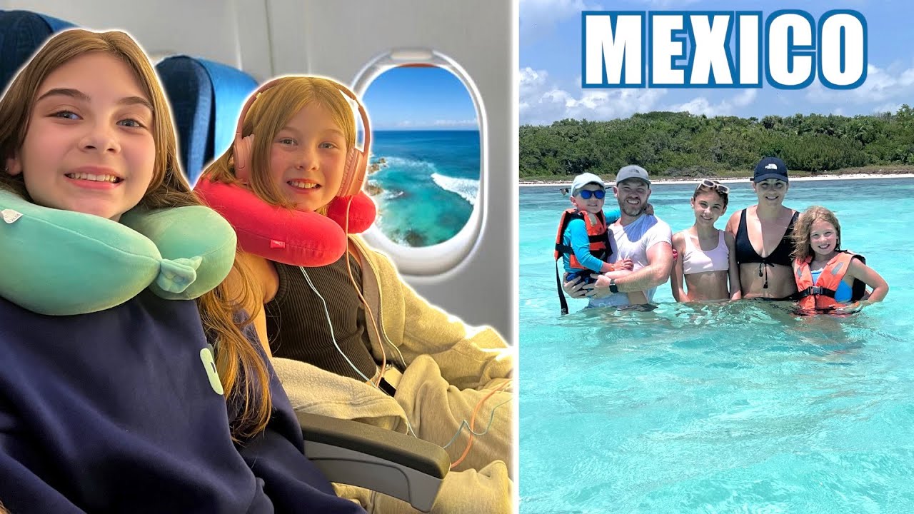 FLY to MEXICO with us *18 hour travel day ️ - YouTube