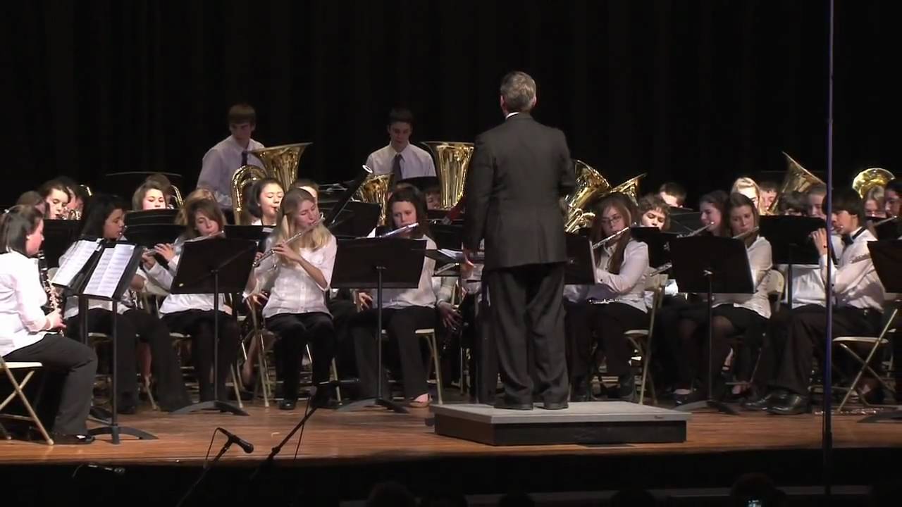 Concert Band Performs Night Dances for Wind Ensemble - YouTube