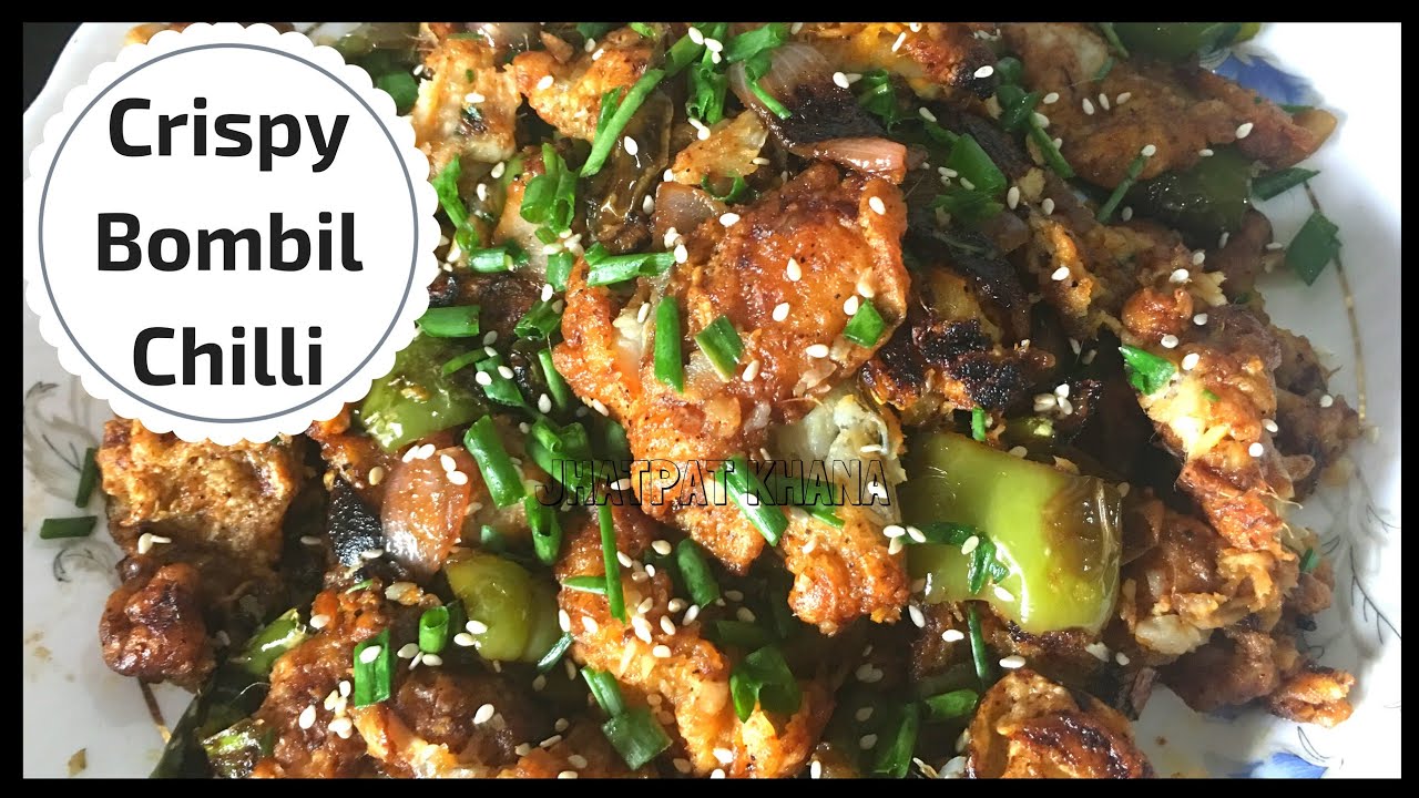 Crispy Bombil chilli | Chinese bombil chilli fry | Indo-Chinese recipe ...