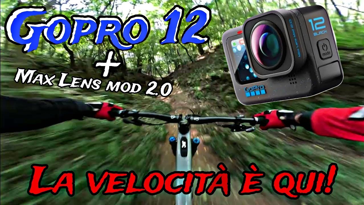 GoPro 12 + Max Lens mod 2.0 - La Velocità è Qui! con FOV a 177° - YouTube
