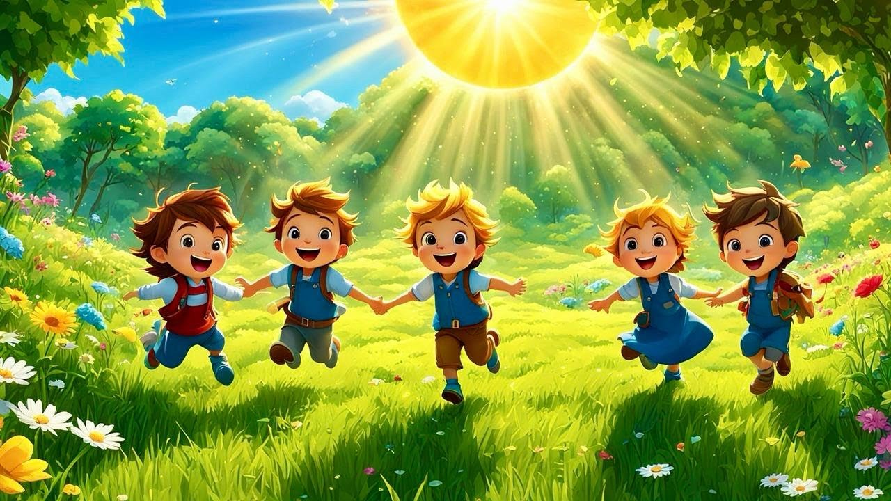 Ring Around the Rosie | Fun and interactive Nursery Rhyme | kids Songs ...