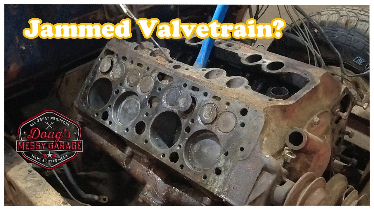 Are the Stuck Valves Jamming the Crankshaft on My '53 Ford? - YouTube