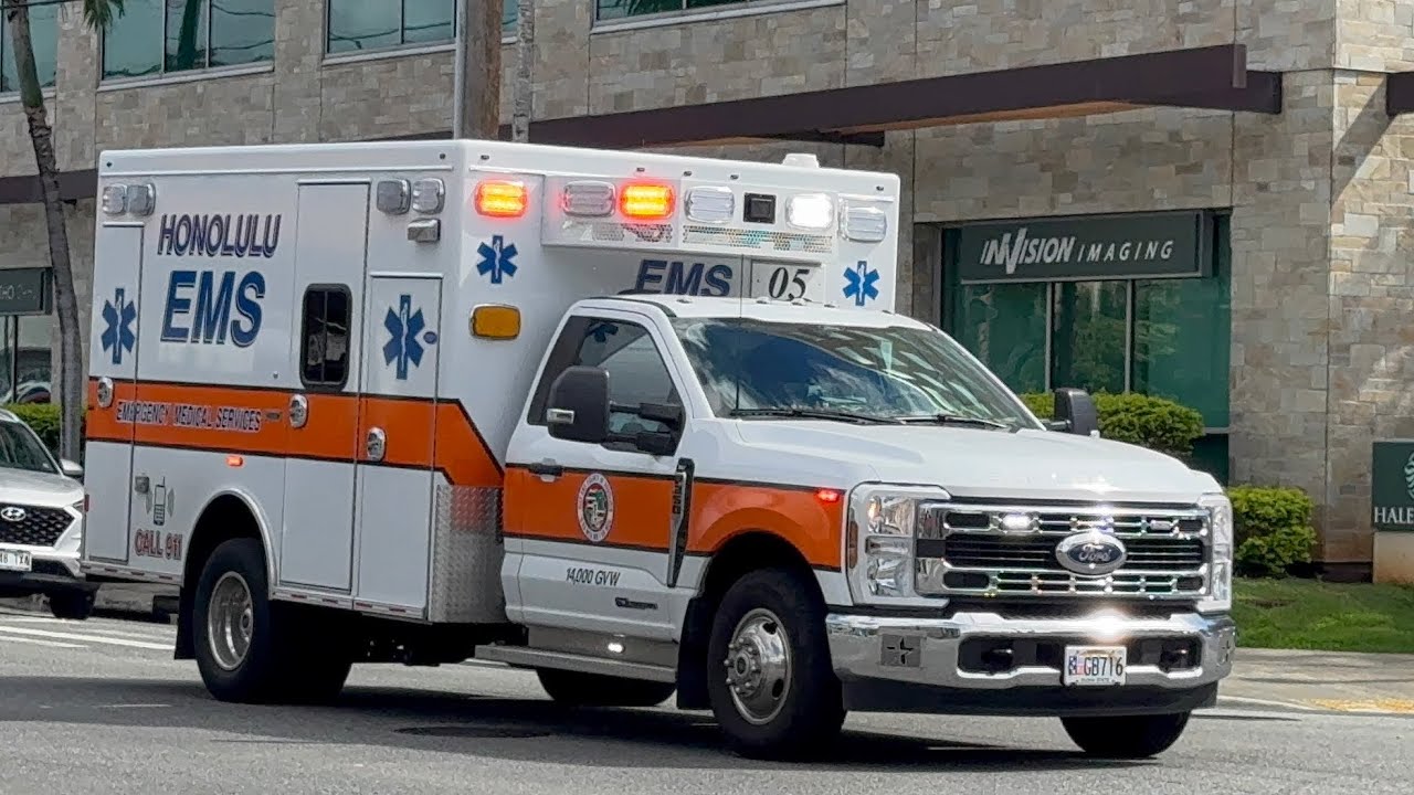 Honolulu EMS (first time catch ) - brand newest Pawaa 1 responding ...