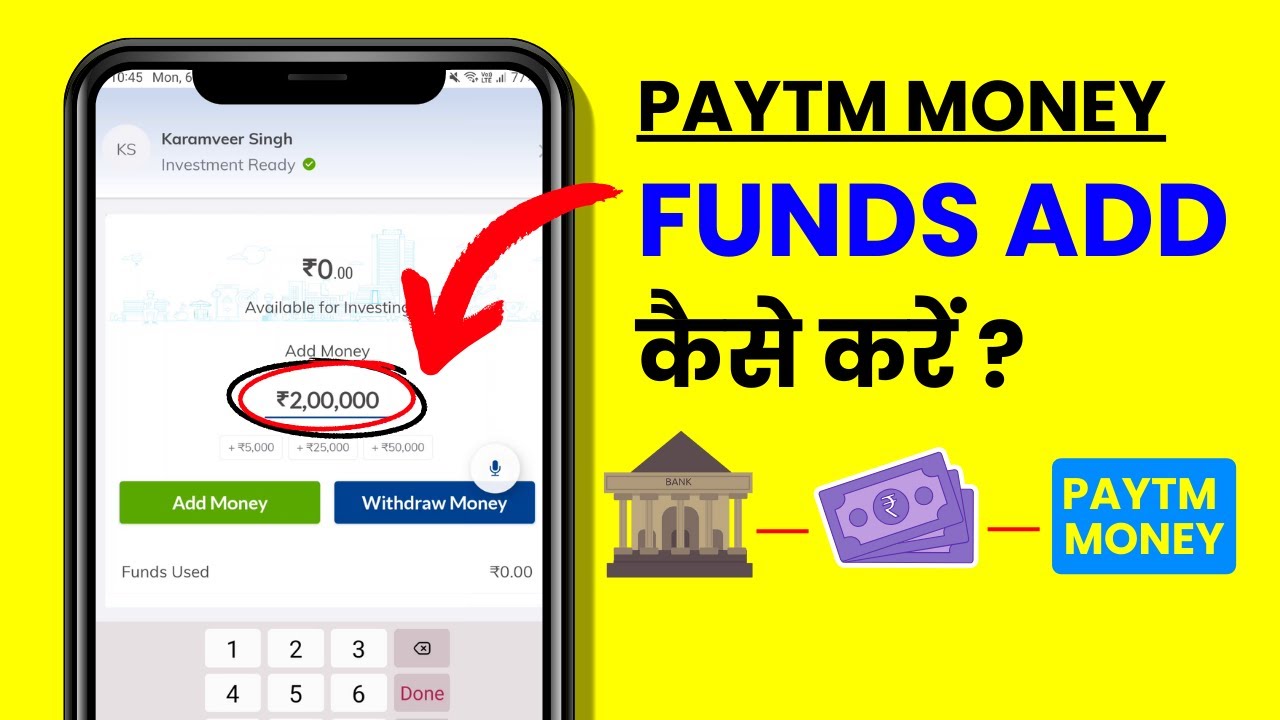 Paytm Money - How to Add Money? Paytm Money me Paise Kaise Add Kare ...