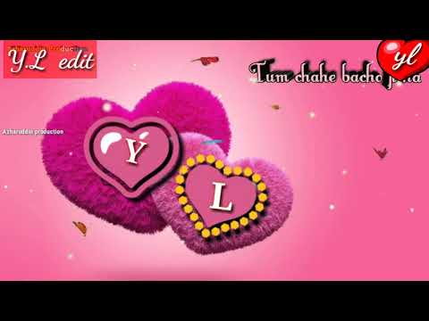 Y and L  letter WhatsApp status