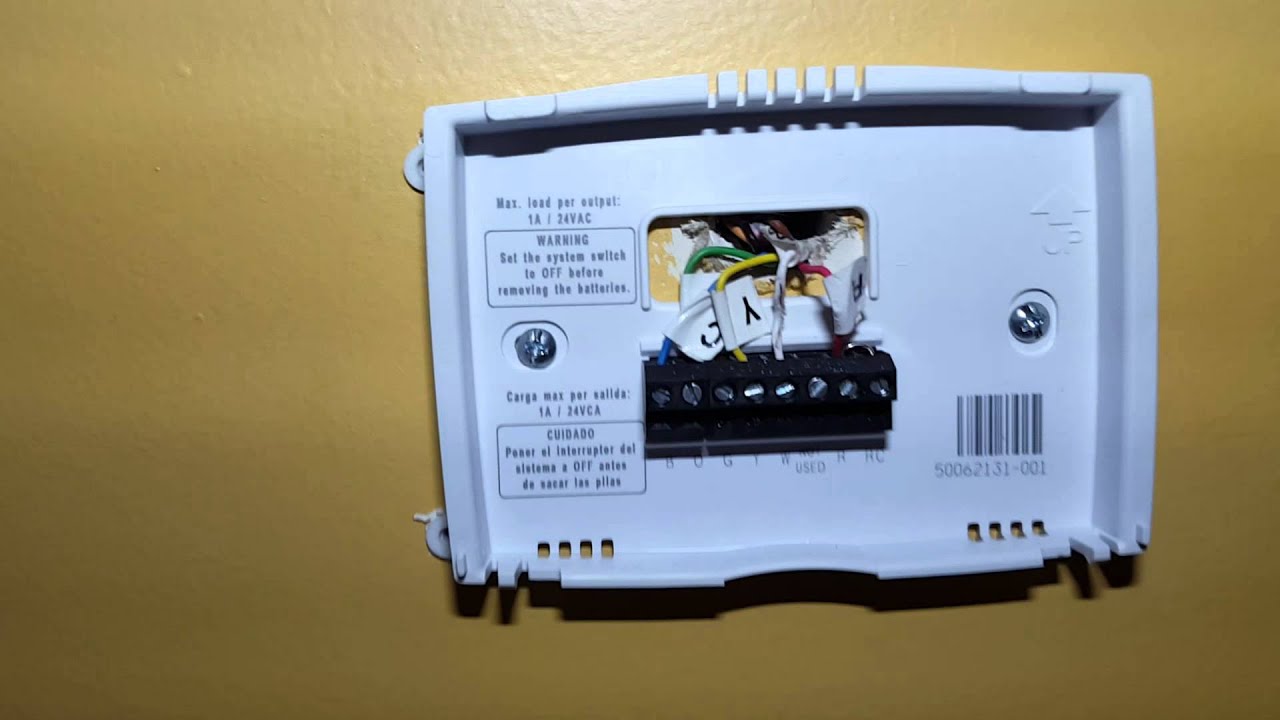 Thermostat problems - YouTube