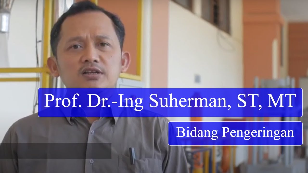 Profile Prof. Dr.-Ing Suherman, ST, MT - YouTube