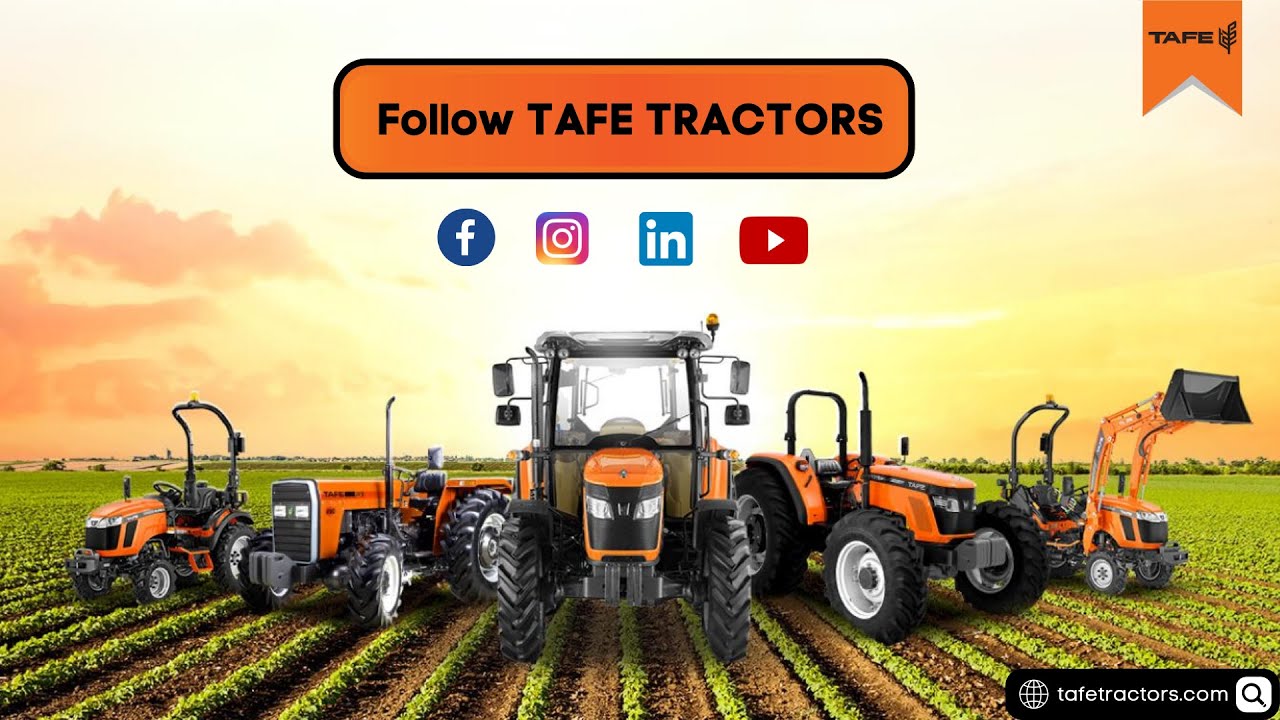 Subscribe and Stay Connected with TAFE TRACTORS for all updates # ...