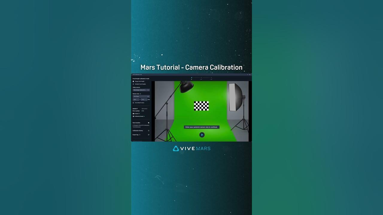Mars Tutorial - Camera Calibration Snippet #shorts - YouTube