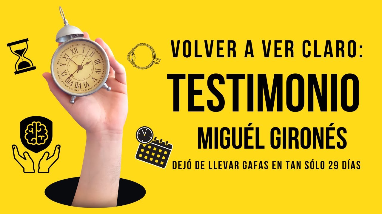 Volver a Ver Claro Opiniones: Miquel Gironés Logra Resultados ...