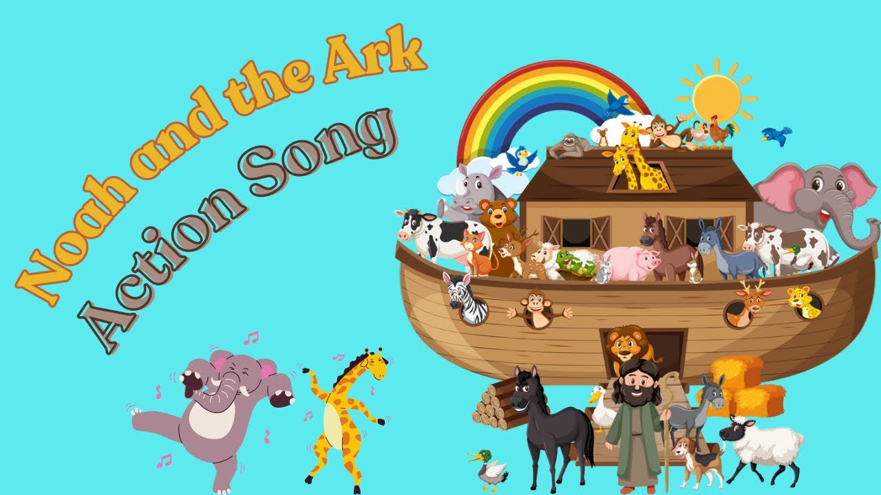 Noah and the Ark /நோவாவின் பேழை/ Bible story/Action song - YouTube