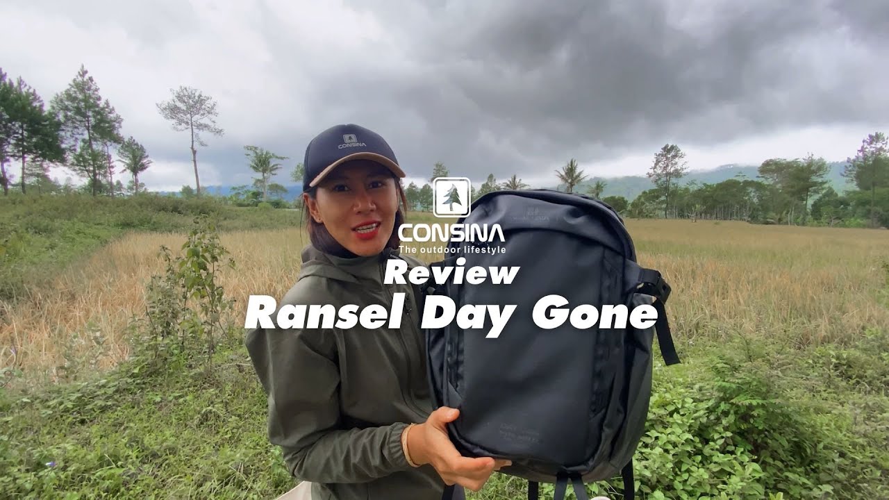 Review Consina Backpack Day Gone Series - YouTube