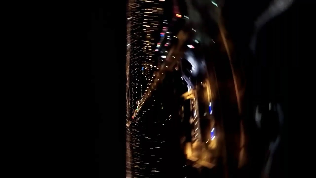 Vegas colors are stunning at night - YouTube