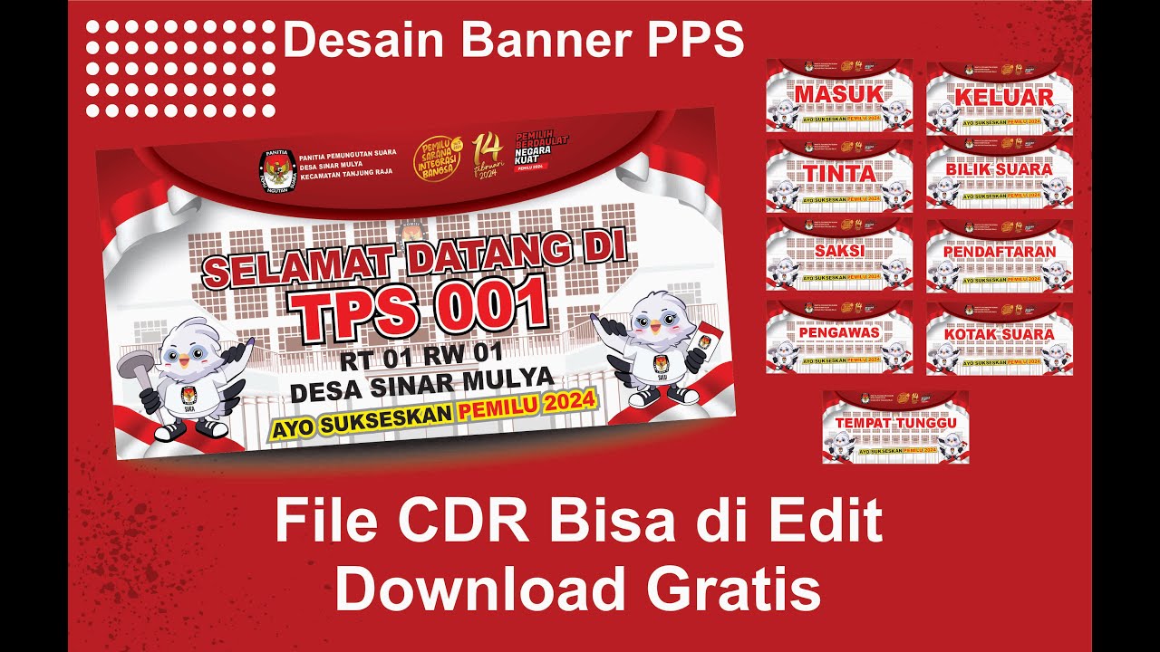 Desain Banner TPS - YouTube