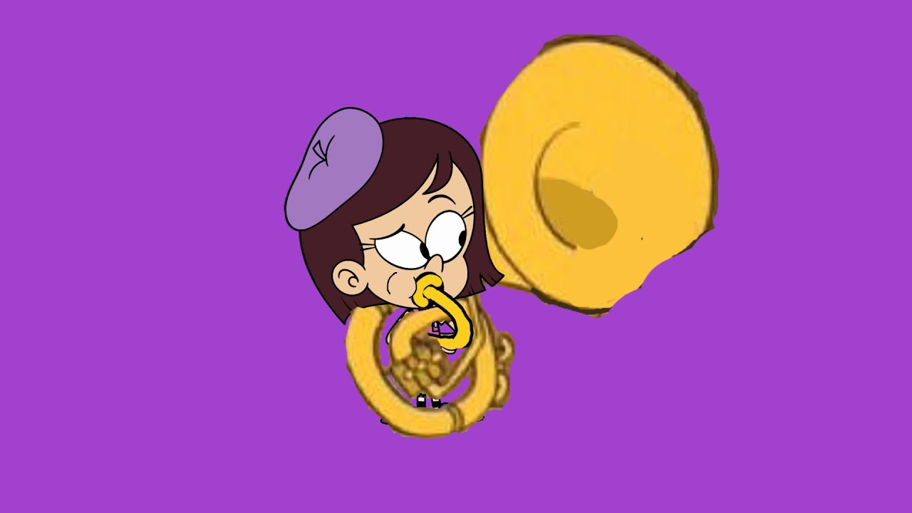 Chloe (Loud House) playing the Sousaphone (For @mrchloe258) - YouTube