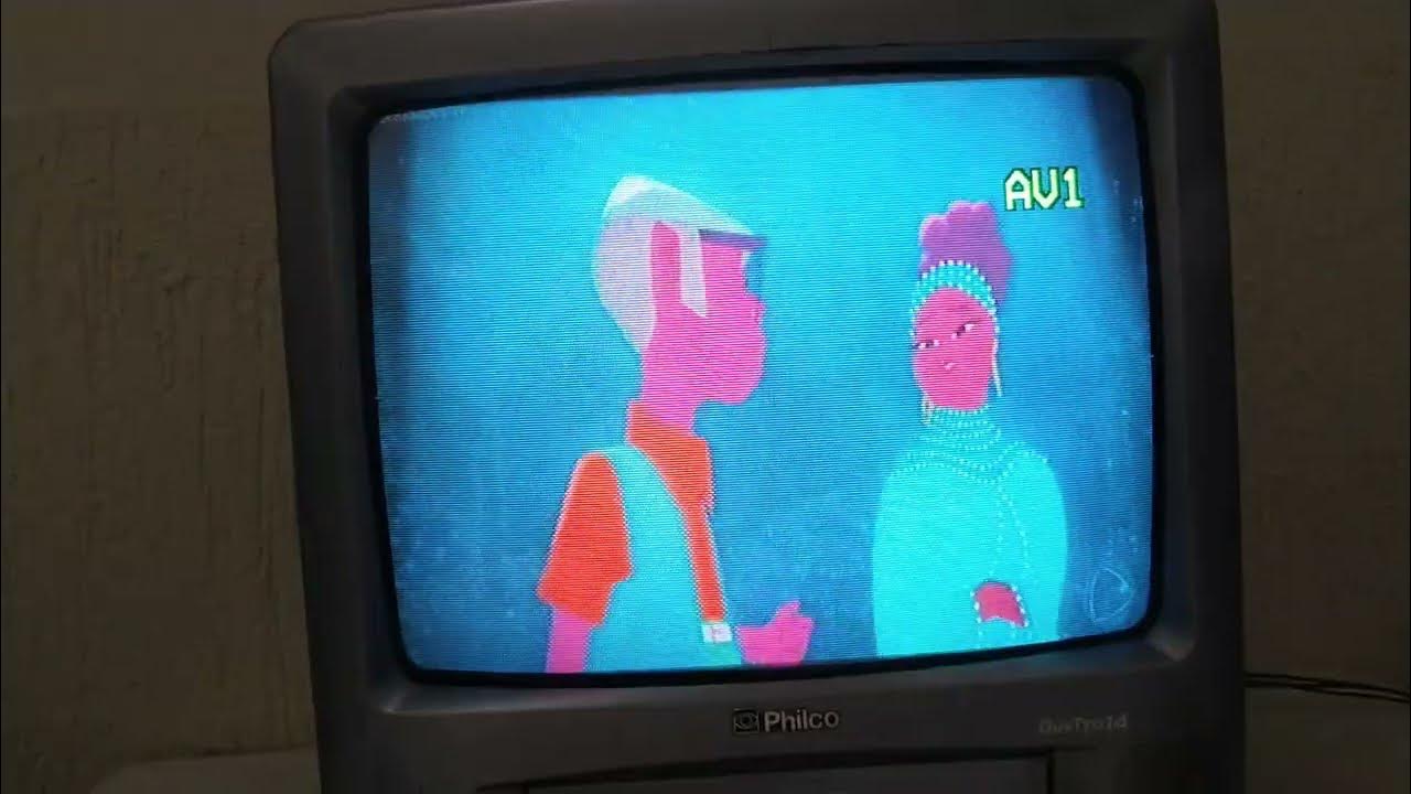 Tv Philco 14 Poleg Com Vhs Integrado ENTRADAS Av1 E AV2 - YouTube