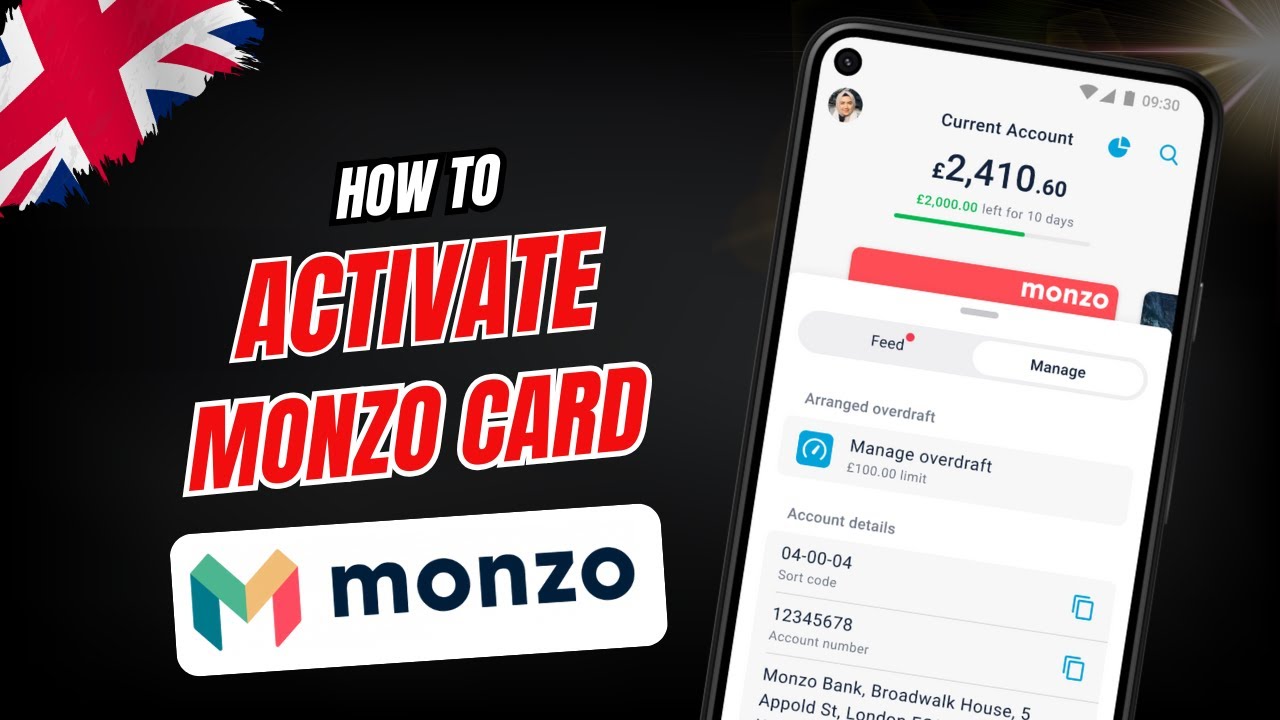 How to Activate Monzo Card on App (2025) - Set up your Card IN SECONDS! - YouTube