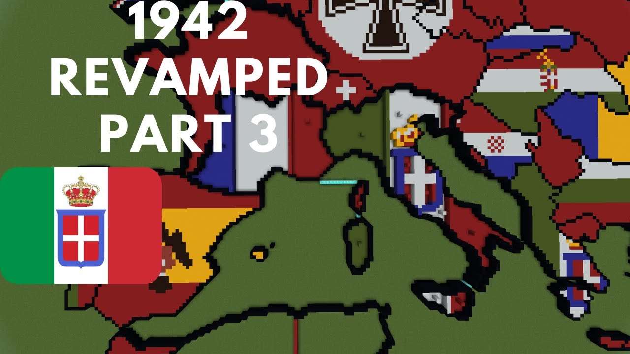 How To Build Revamped 1942 In Minecraft Part 3 Italy - YouTube
