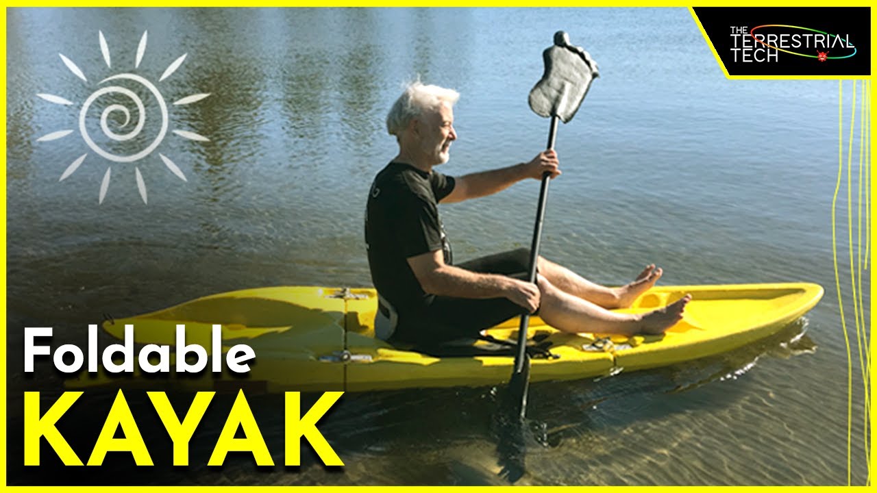 World's First Foldable Kayak/Paddleboard Combination! - YouTube