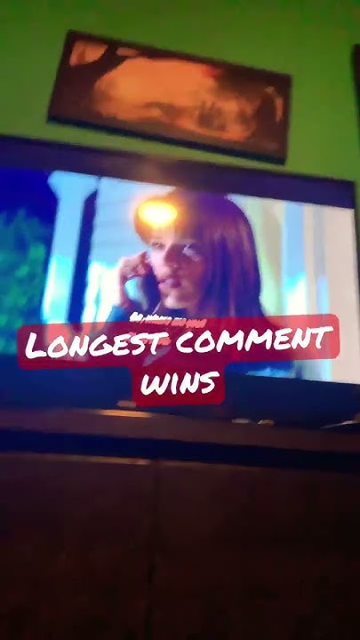 Longest comment wins - YouTube