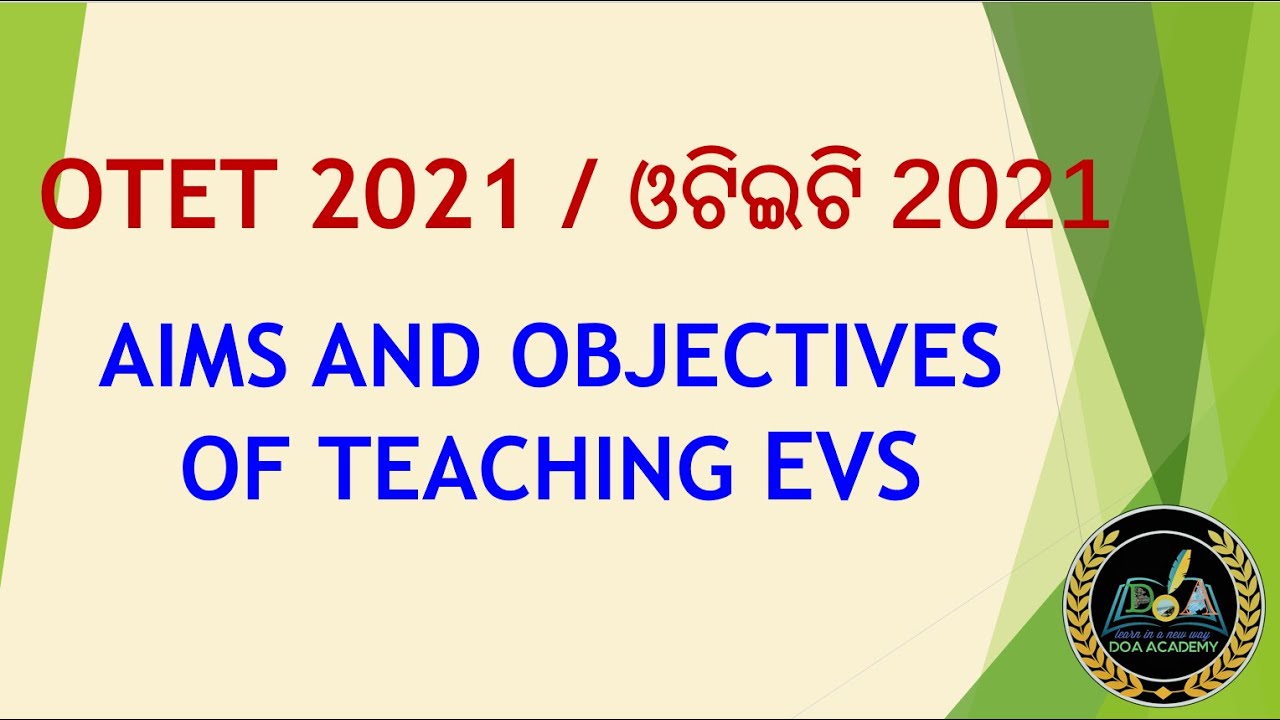 AIMS AND OBJECTIVES OF TEACHING EVS OTET 2021 EVS PEDAGOGY YouTube aims-and-objectives-of-teaching-evs-otet-2021-evs-pedagogy-youtube