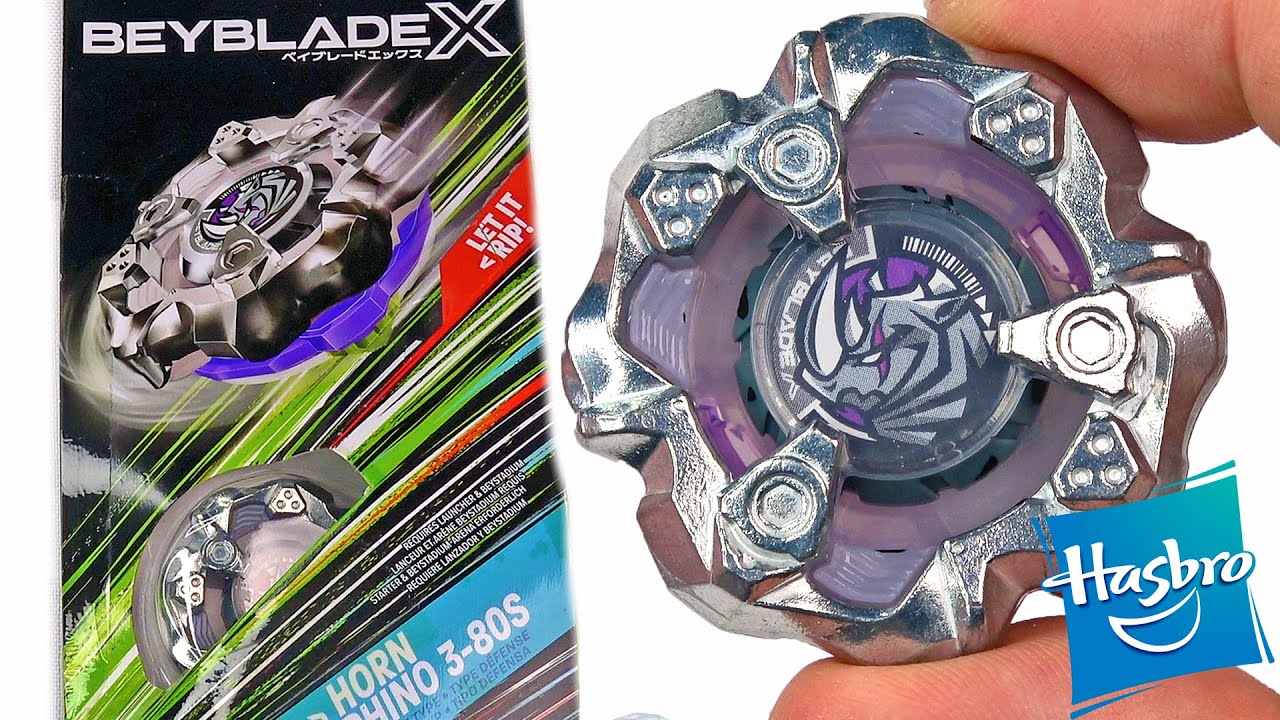 We found the NEW Beyblade X HASBRO Horn Rhino 3 80S so lets UNBOX ...